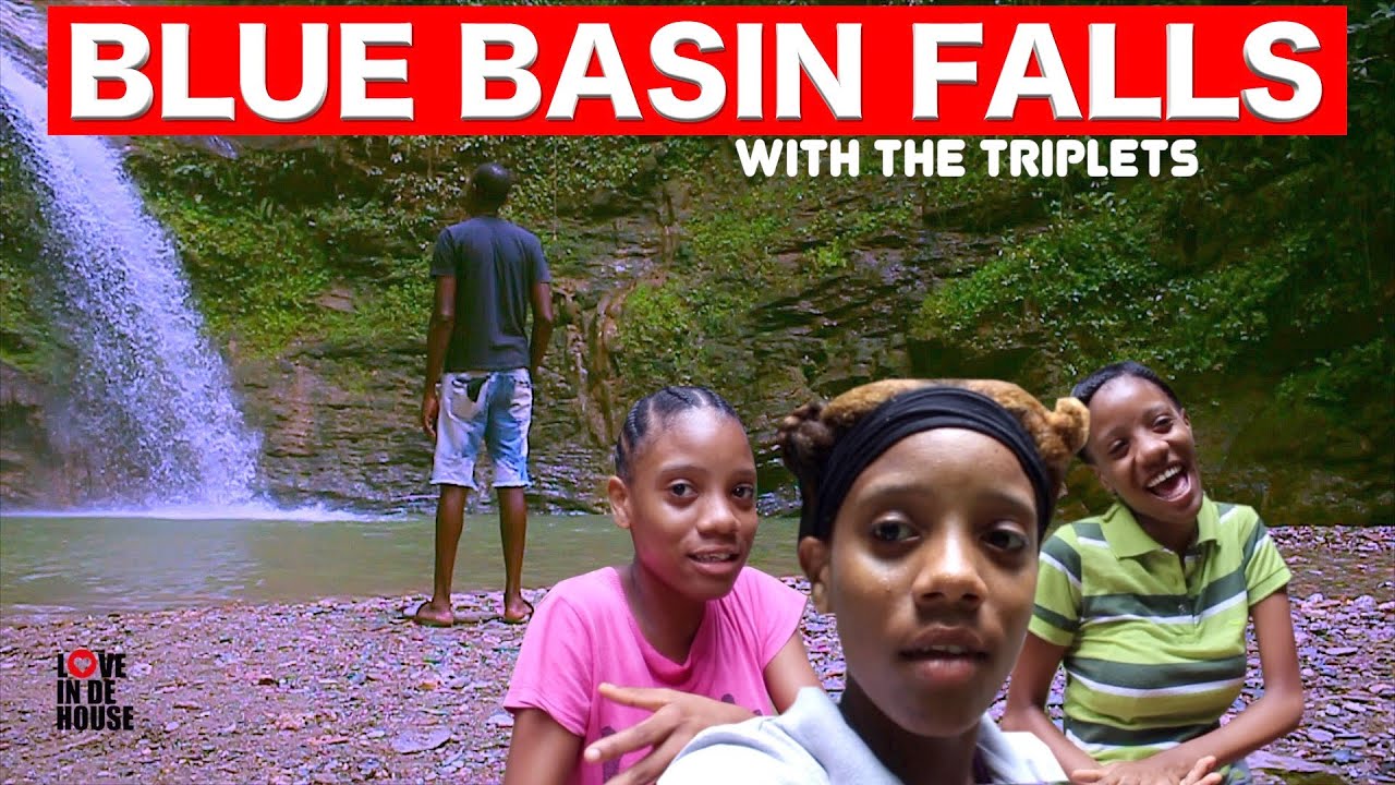 BLUE BASIN FALLS THE TRIPLETS - #Caribbean1vlogger #LOVEINDEHOUSE #bringingculturestogether ...