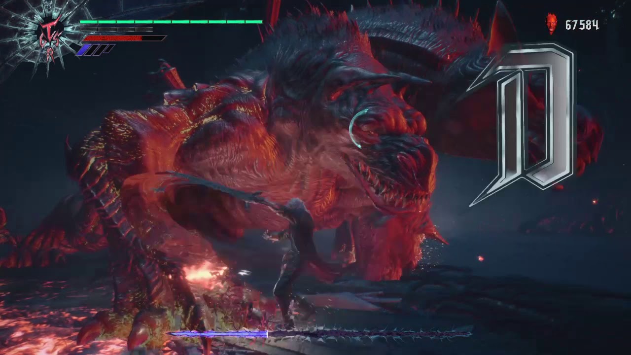 Devil May Cry 5 - King Cerberus (first kill) - YouTube