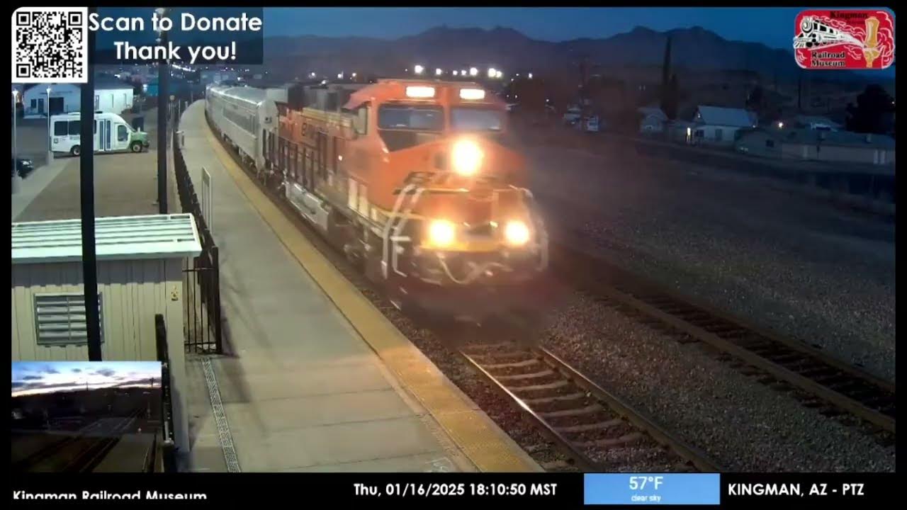 2025.01.16 - Kingman AZ - BNSF WB OCS - YouTube