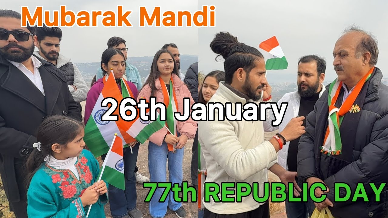 26th January Republic Day Vlog | Mubarak Mandi & Gol Ghar Jammu 🇮🇳 ...