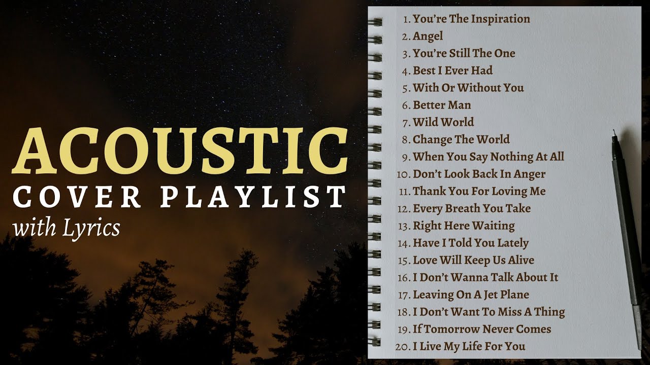 BEST Acoustic Songs Cover with Lyrics 🎸 - YouTube