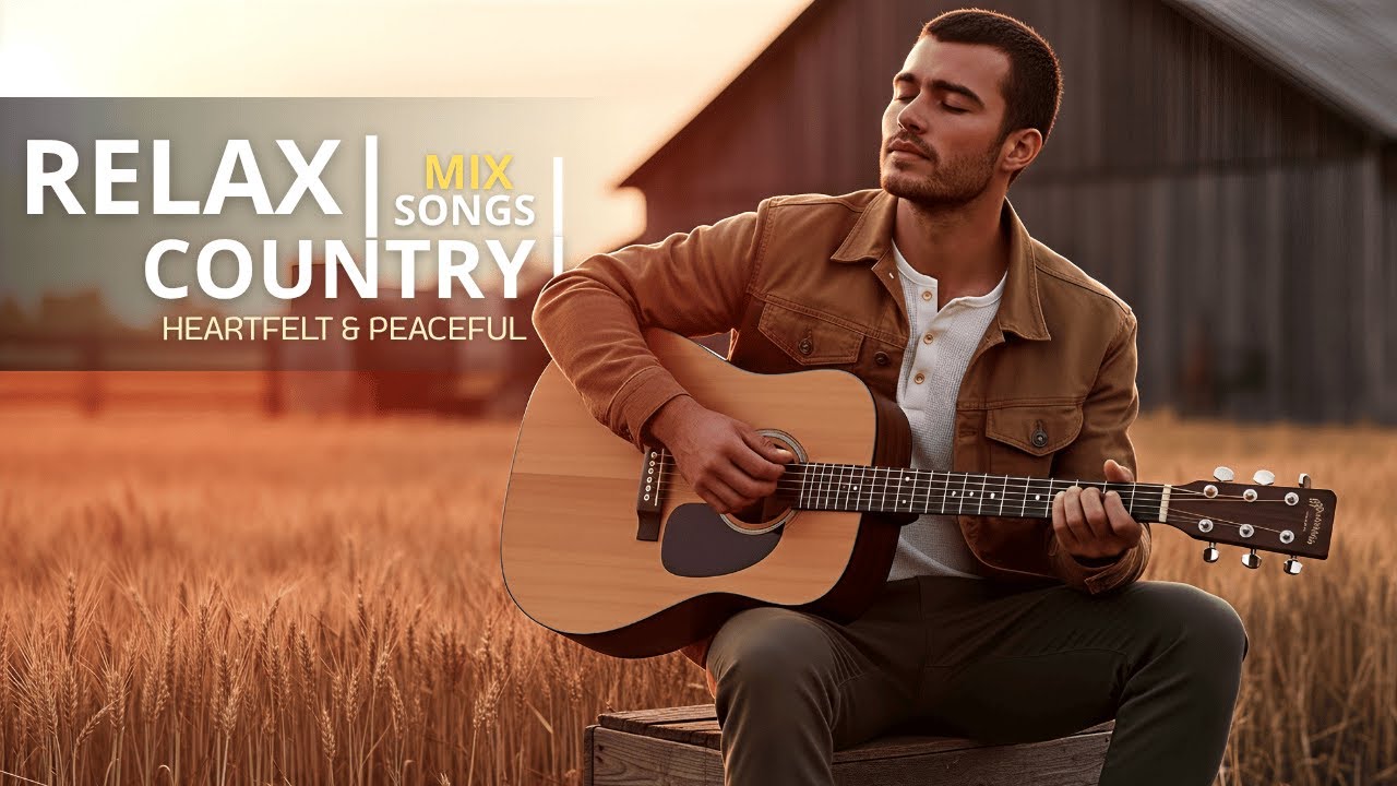 Best Country Love Songs 2025 | Relaxing Sunset Garden Music for Sleep ...