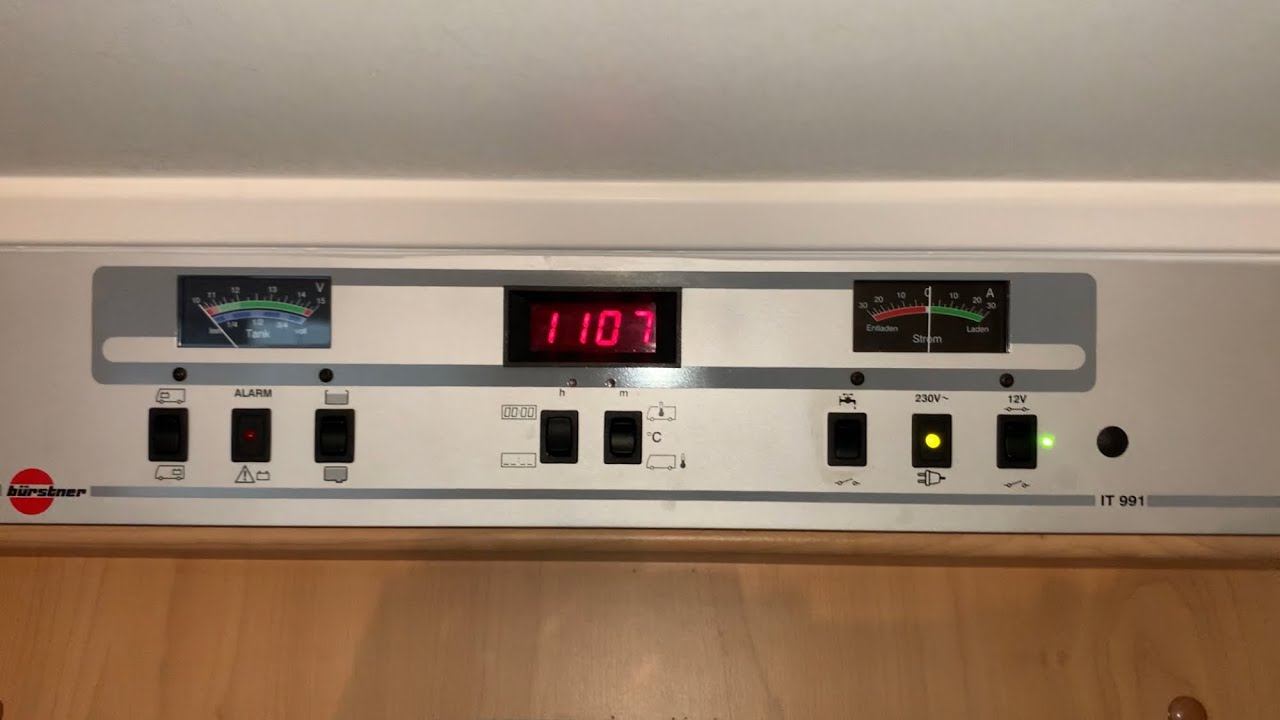 How to use the Schaudt IT 991 Control Panel - YouTube