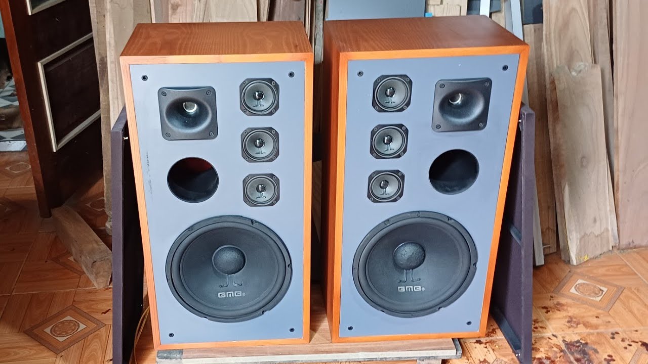 Đóng đôi loa BMB cũ thành mới/ Pair the old BMB speakers into new ones ...