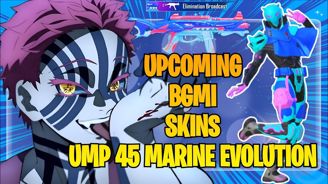 PUBG UPCOMING SKINS : UMP 45 MARINE EVOLUTION SPECTER SLAYER OUTFIT ...