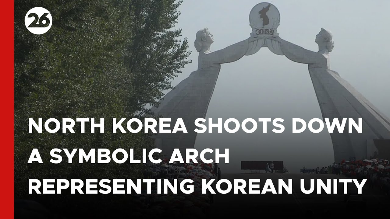 Kim Jong-un destroyed the Reunification Arch and tension is rising ...