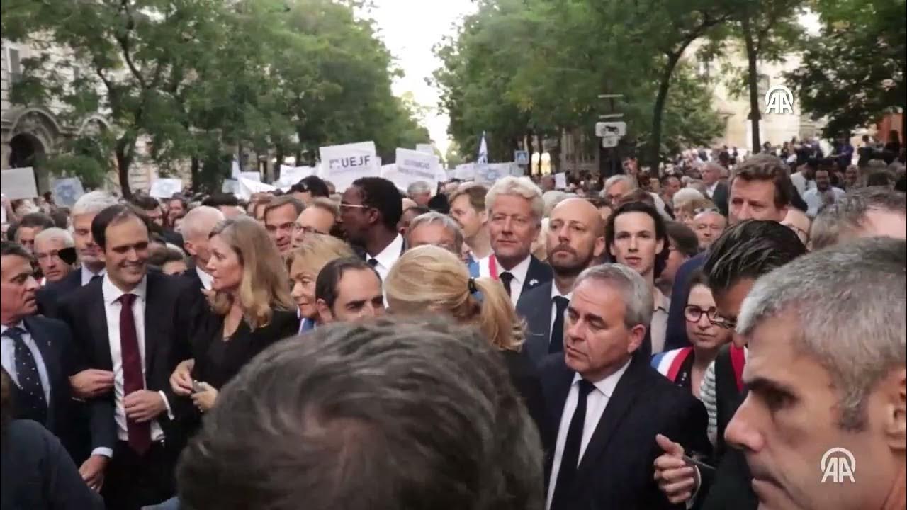 Во Франции продолжаются шествия в поддержку Израиля В Париже прошел марш в поддержку Израиля