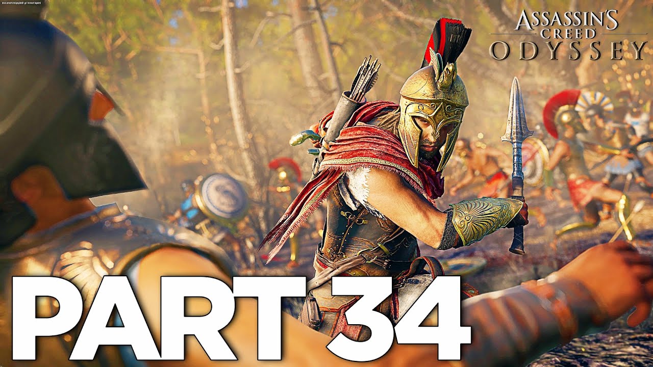 WAR FOR SPARTA | KILLING 4 ATHENIAN CHAMPIONS | THE CONQUEROR | AC ODYSSEY | PART 34 - YouTube