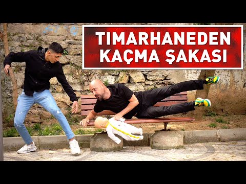 TIMARHANEDEN KAÇMA ŞAKASI ! (%100 ÇILDIRTMA)