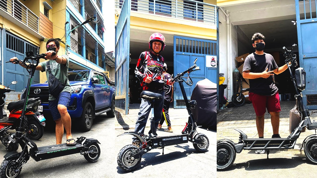 LALONG PUMOGI YUNG MGA BUMILI NG E-SCOOTER DITO SA MOTUR EVP (LEGIT TO ...