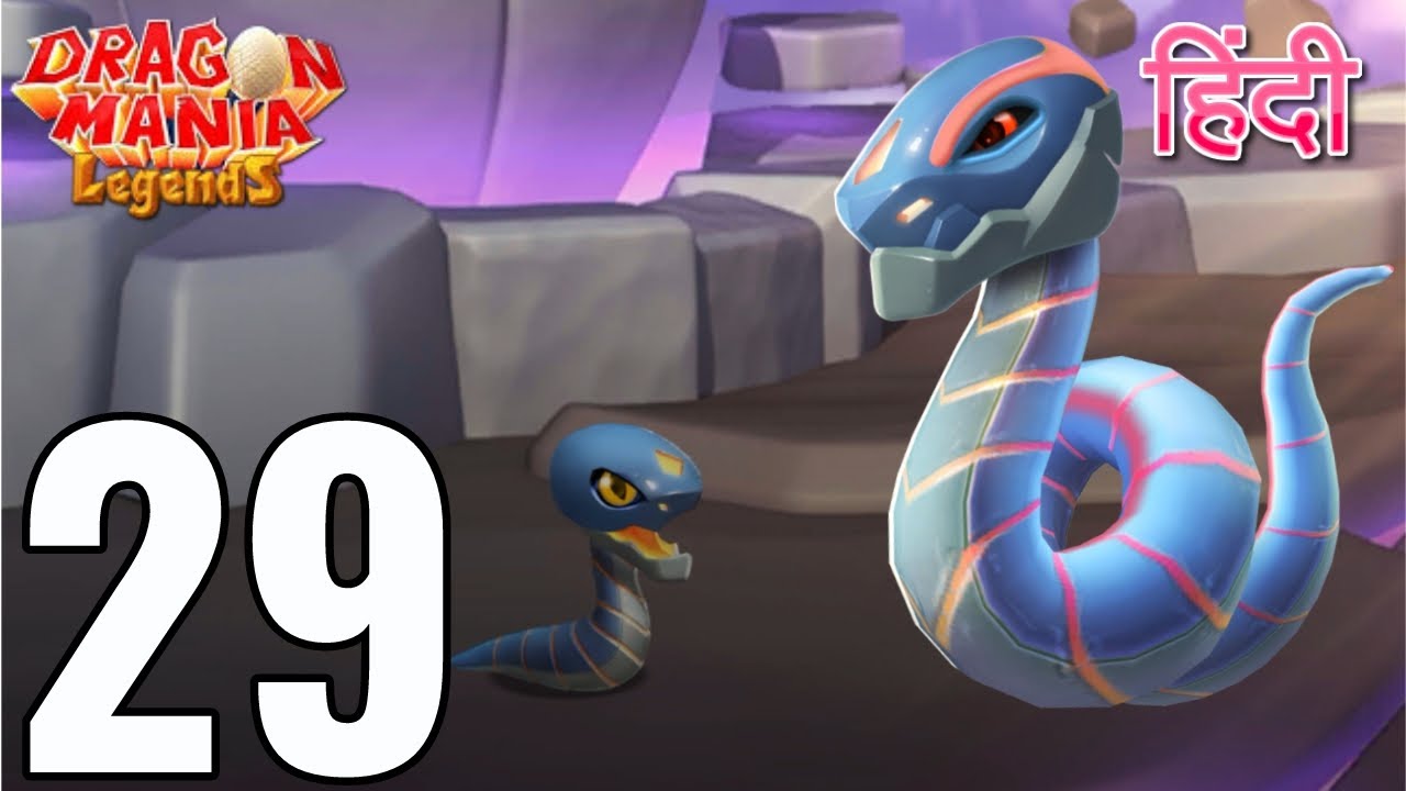 MACHINE SNAKE DRAGON Hatching Aur Battle | Dragon Mania Legends ...
