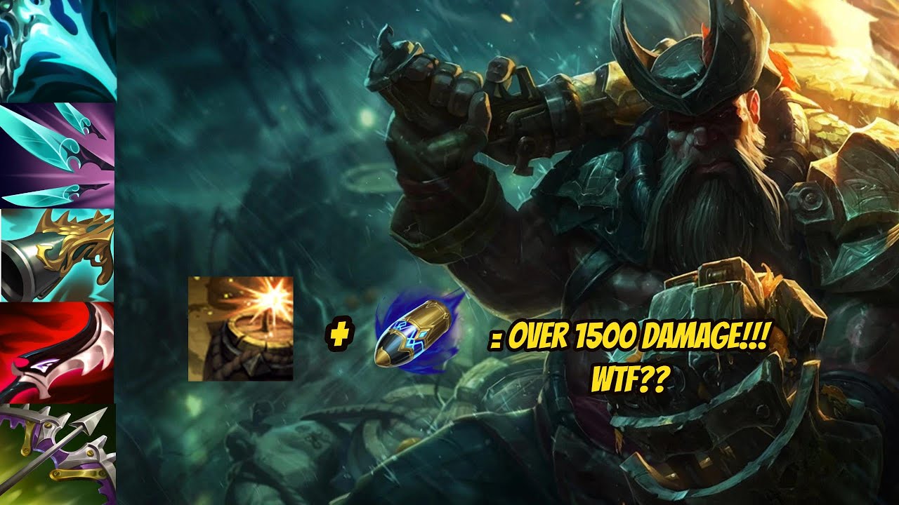 Gangplank's barrels do how much damage??? - YouTube