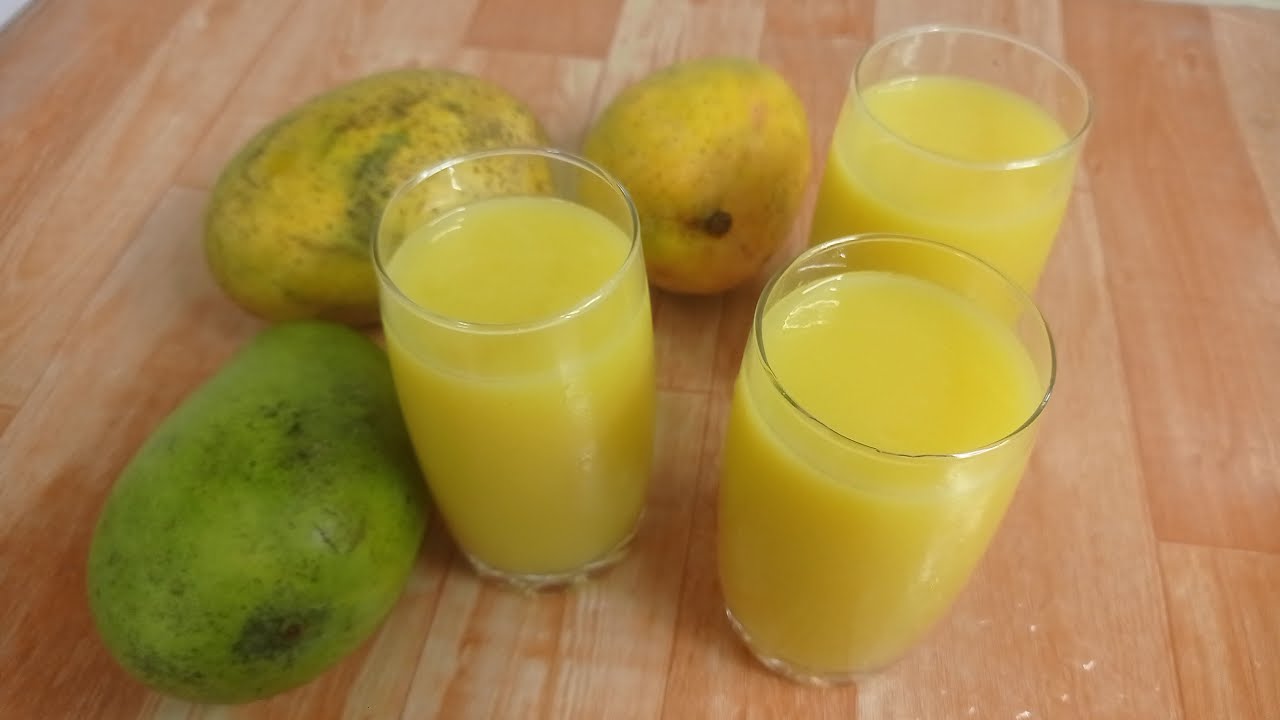 100% Real Mango Frooti|Mango Frooti|Frooti Recipe|Summer Drink|No ...