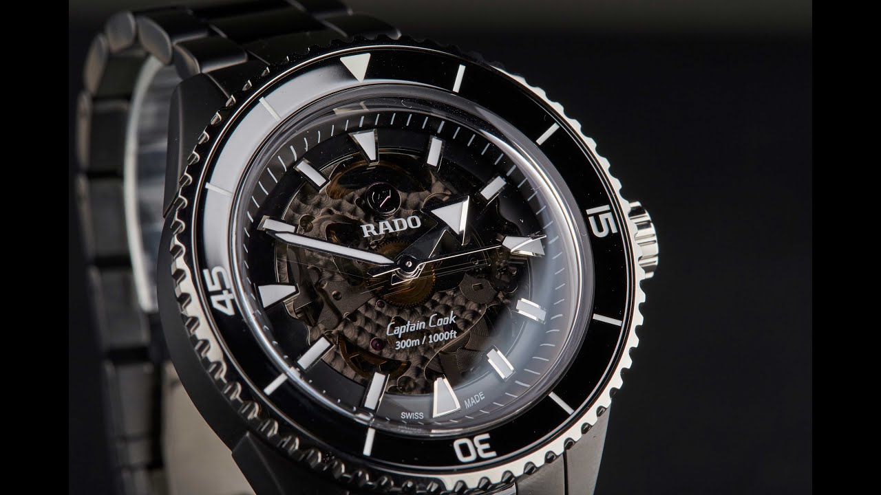 Hands-on Review: Rado Captain Cook High-Tech Ceramic - YouTube