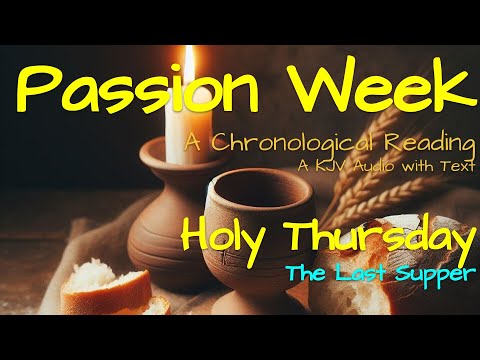 Thursday Passion Week - Remember Jesus' command to love one another as ...