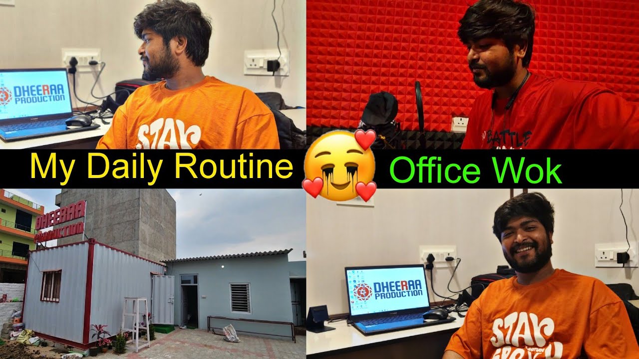 My Daily Routine || My Office Work Routine || #rawvlog || - YouTube