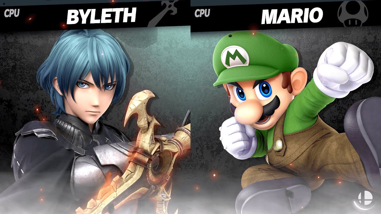 SUPER SMASH BROS : BYLETH VERSUS MARIO (Hardest Ai) (Subscribe To The ...