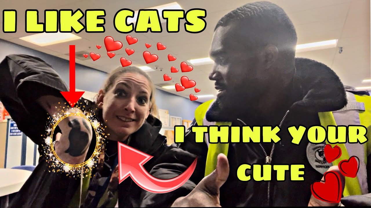 TELLING THE JANITOR LADY SHES CUTE @ MY JOB PRANK ! *SHES SUPER CRAZY ...