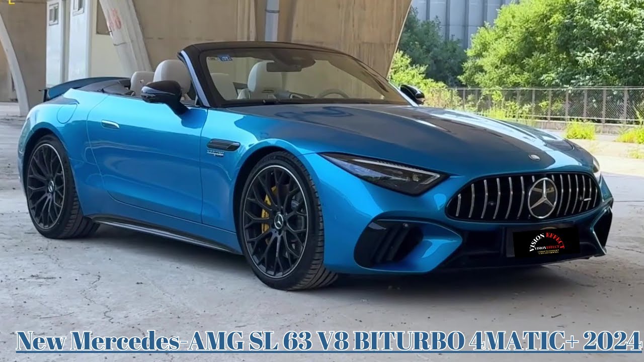 Is it the Best Convertible of the Year? | New Mercedes-AMG SL 63 V8 ...