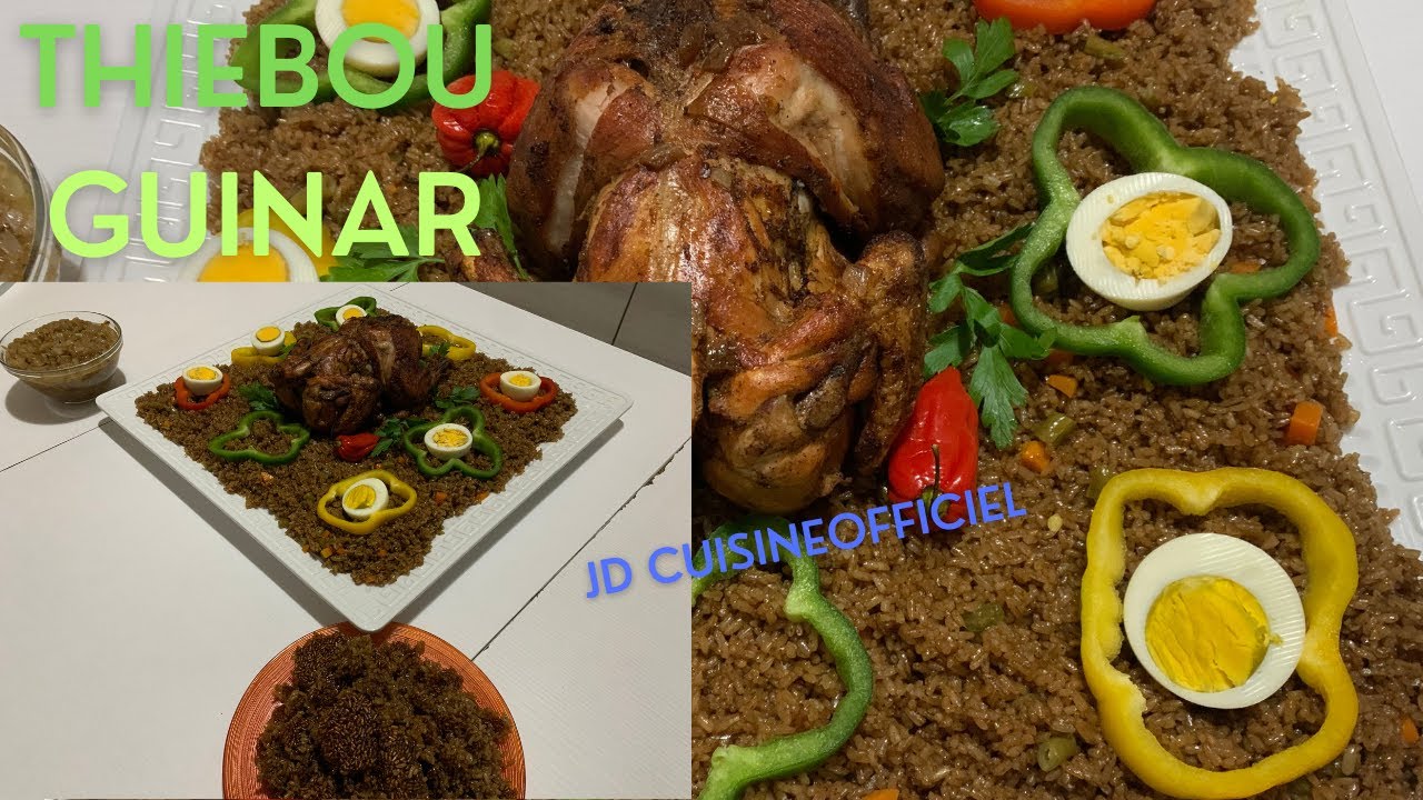 THIEBOU GUINAR menu pour certain invités - YouTube