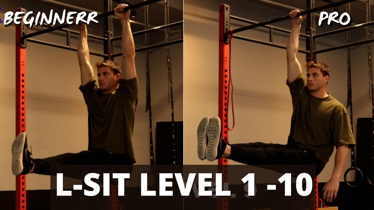 L SIT LEVEL 1 - 10 | BEGINNER TO PRO - YouTube