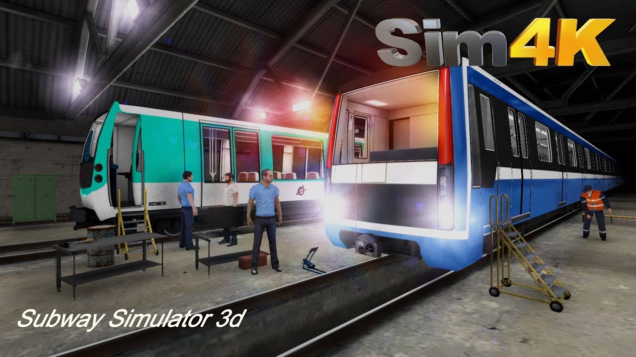 Subway Simulator 3D - Updated Graphics - PC - First Look - 4K - YouTube