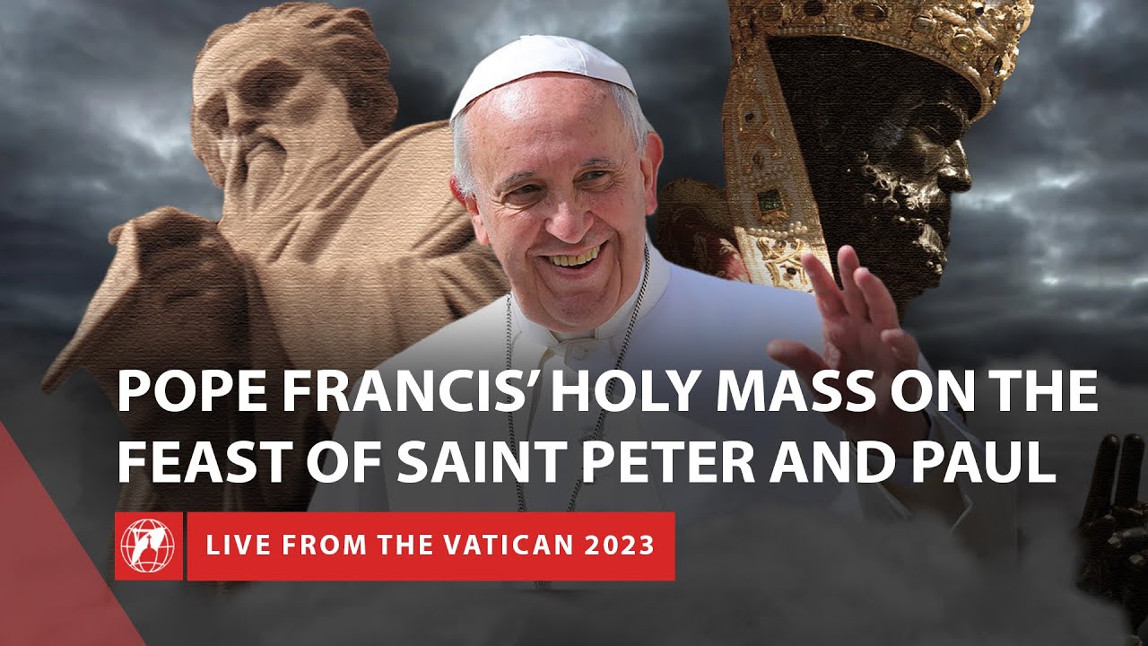 LIVE from the Vatican | Pope Francis' Holy Mass on the Feast of Saints ...