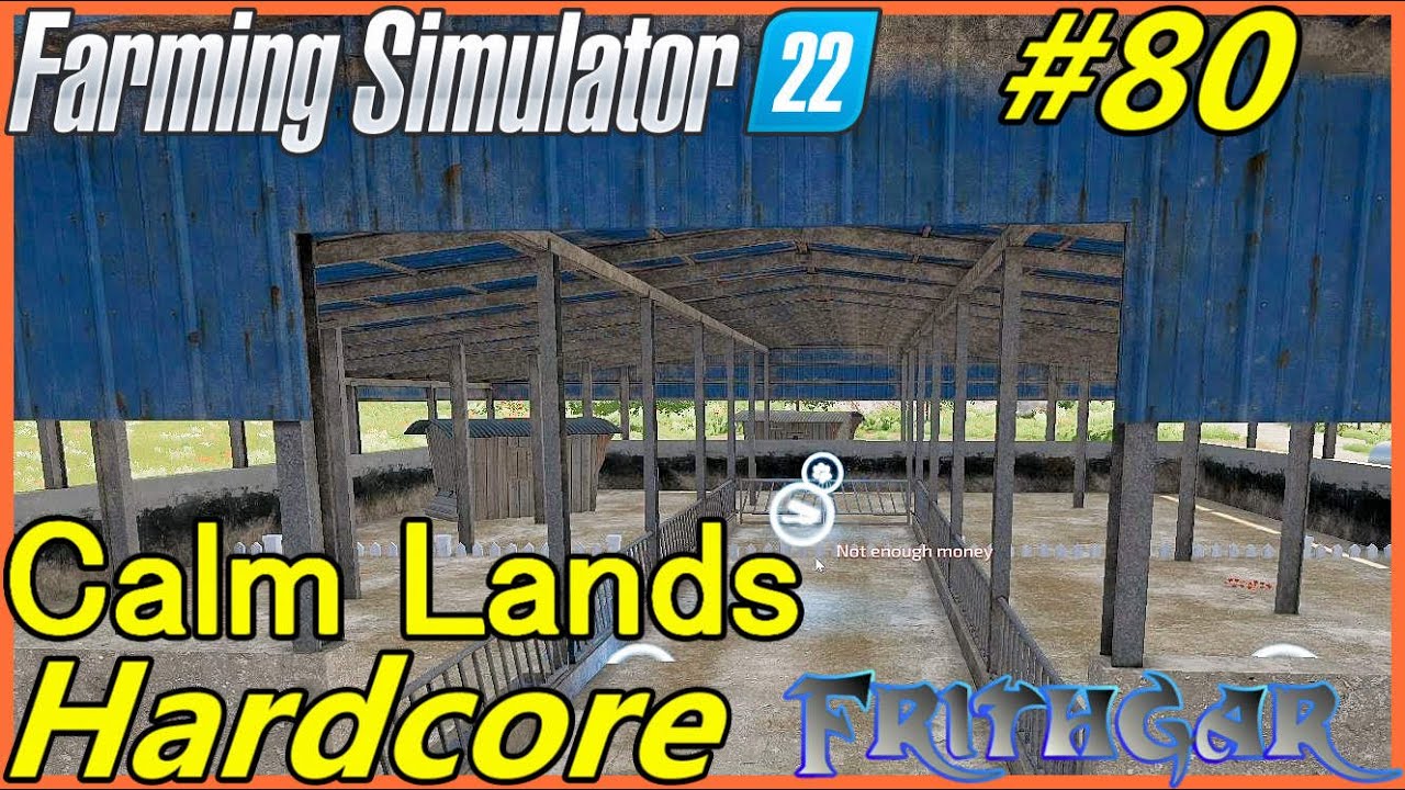 Let's Play FS22, Calm Lands Hardcore #80: Pig Sty Choices! - YouTube