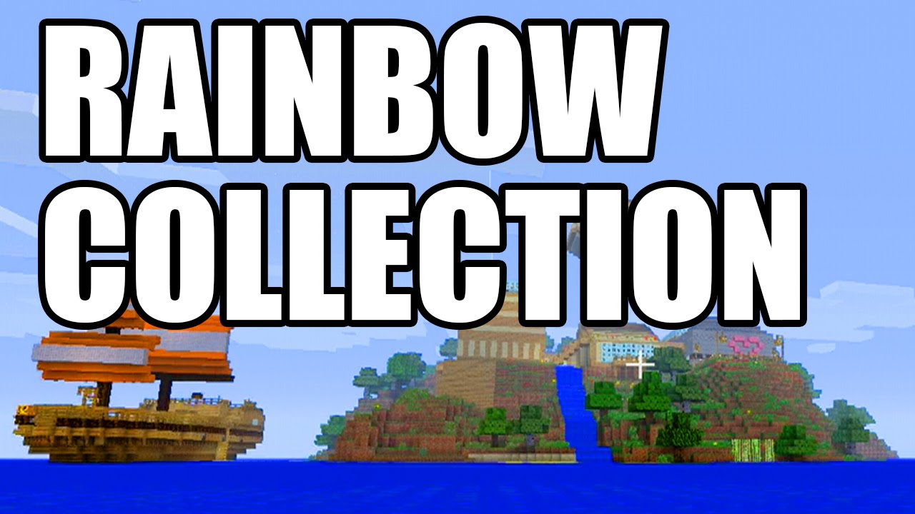 Rainbow Collection EASY! Achievement Guide Minecraft - YouTube