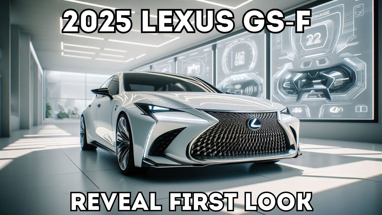 2025 Lexus GS-F Reveal - First Look - YouTube
