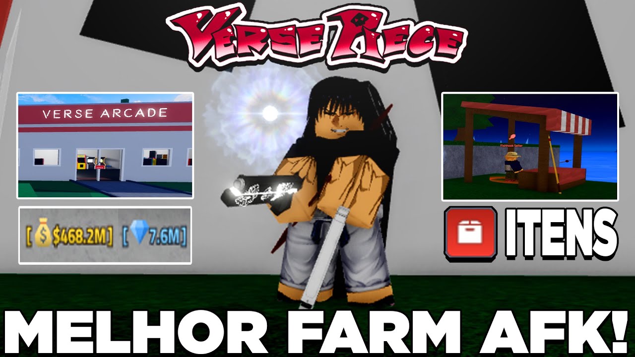 MELHOR FARM AFK DE GEMAS E ITENS NO VERSE PIECE! - YouTube