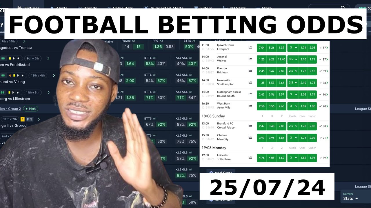 BEST Football Predictions for Today (25/07) | Expert Betting Tips ...
