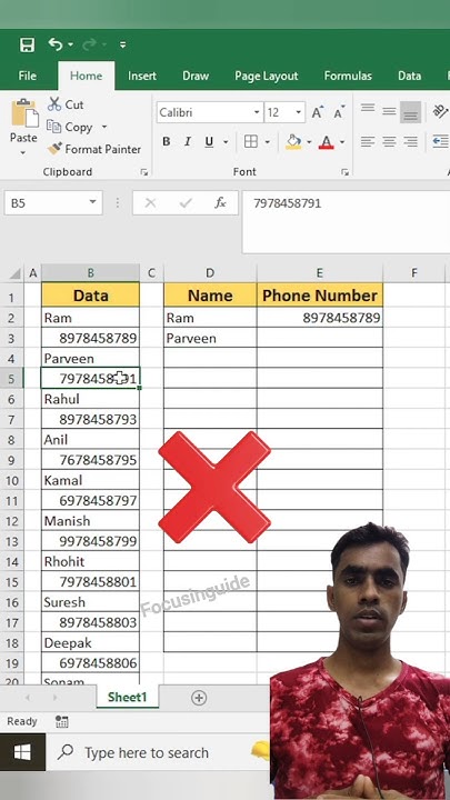 How to rearrange data in Excel tips and tricks🙂#exceltips #tutorial #focusinguide #shortvideo ...