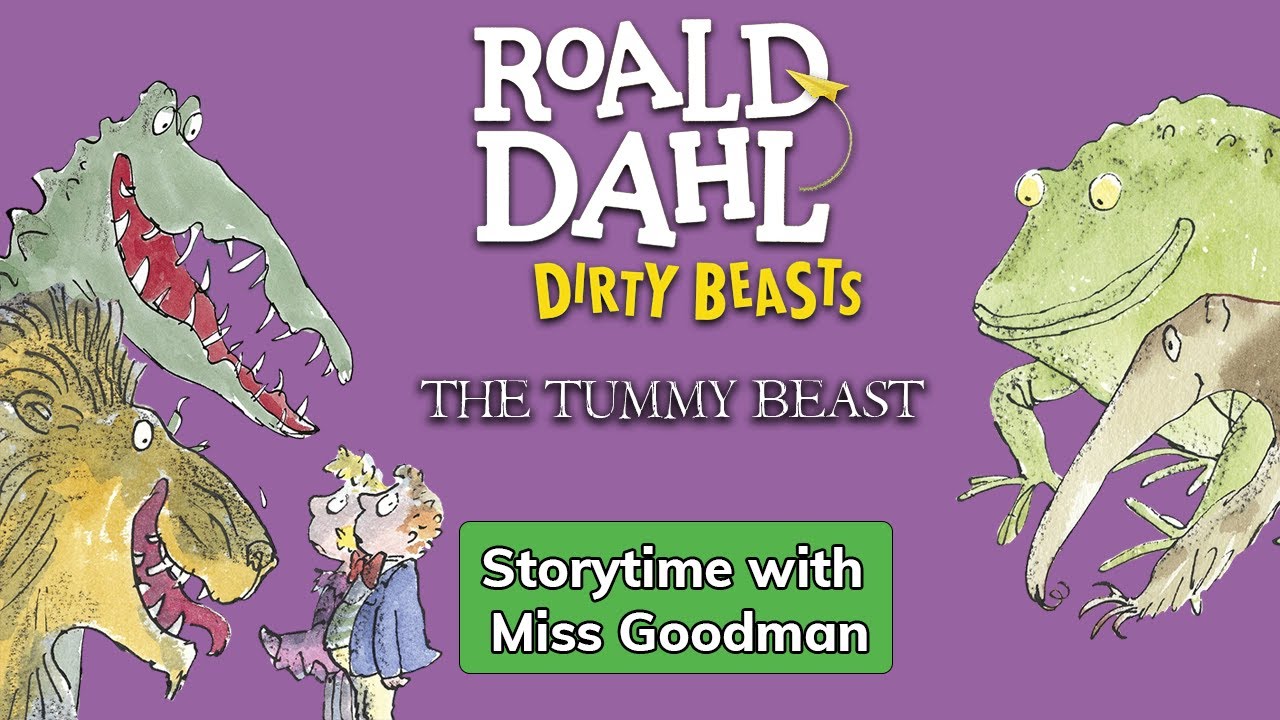 Storytime with Miss Goodman - The Tummy Beast - Dirty Beasts - YouTube