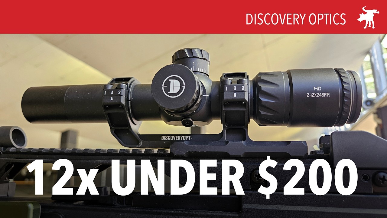 Budget Priced MPVO - Discovery Optics HD 2-12x24 - YouTube