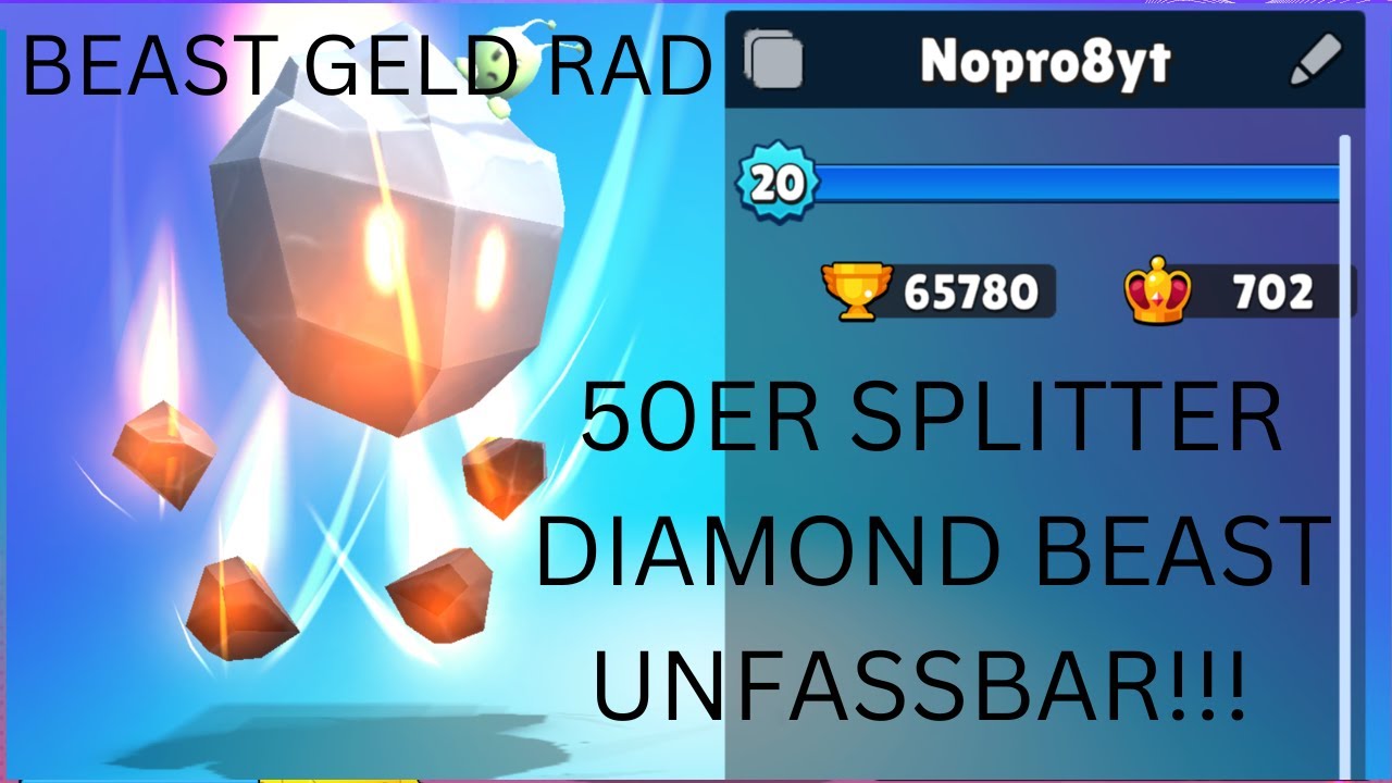 50er SPLITTER DIAMOND BEAST! METEOR SKIN! BEAST KOFFER! ALLES IM ...