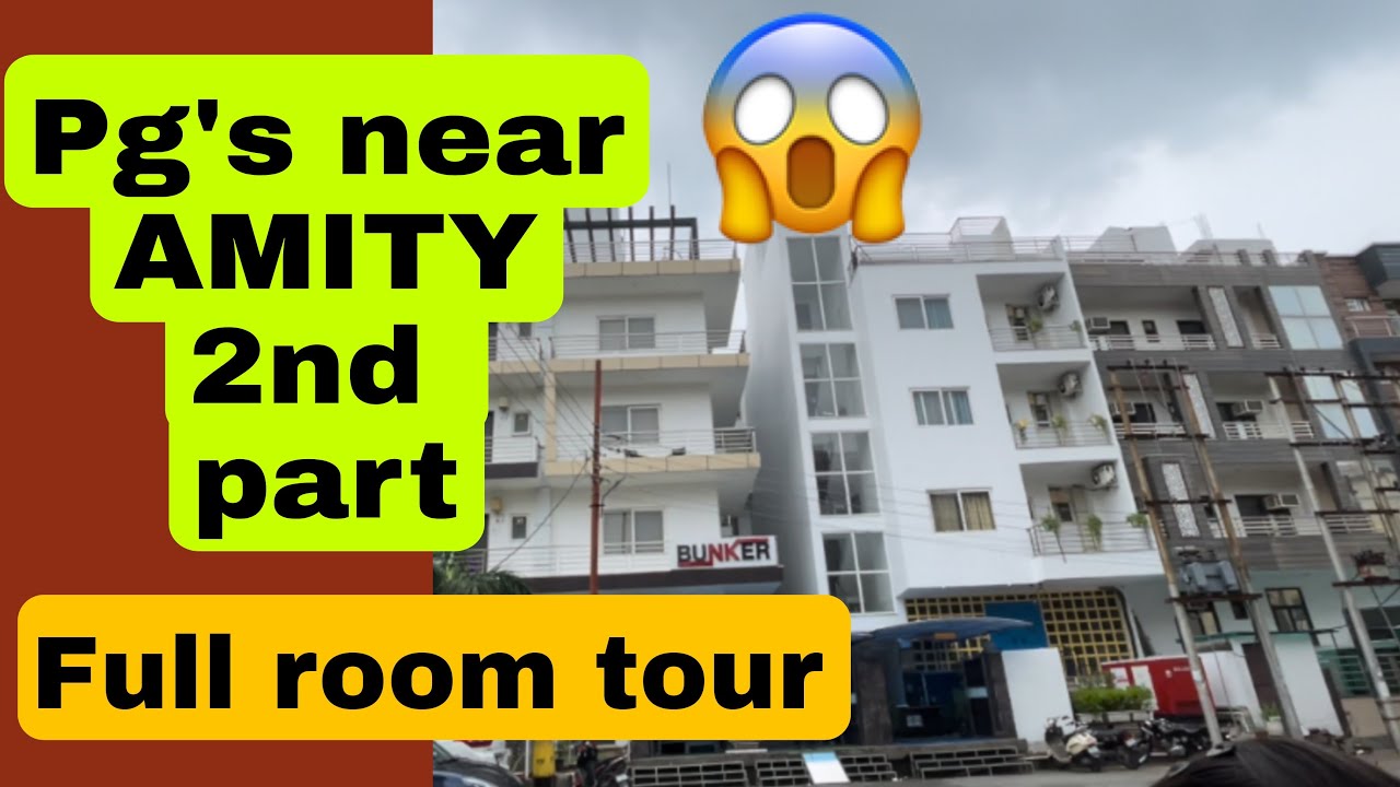 Pg’s near amity 😱2nd part || full room tour|| - YouTube
