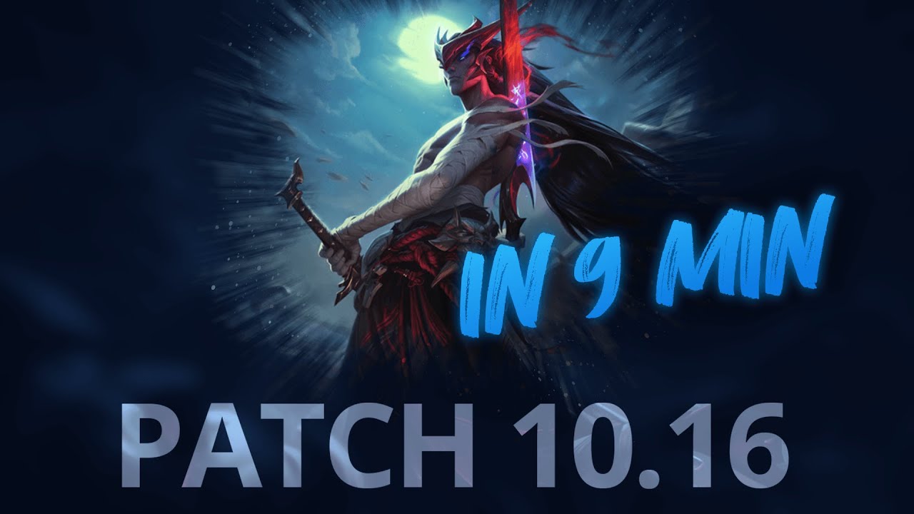 PATCHNOTIZEN 10.16 | Yone Release | TFK - YouTube