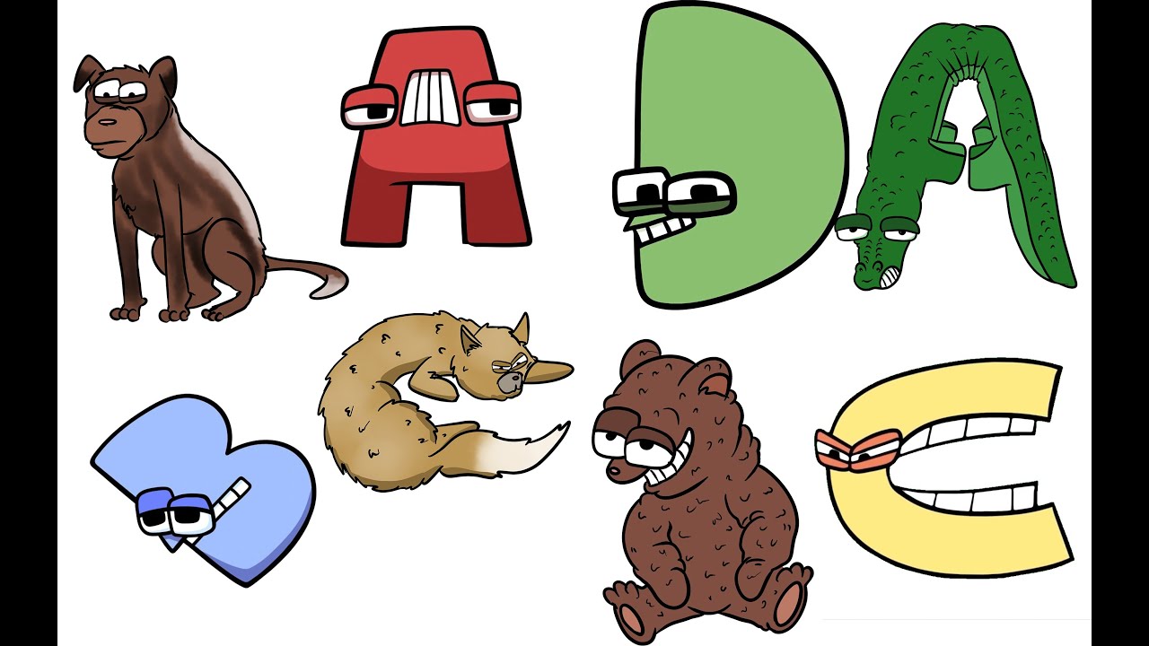 Alphabet Lore but its Animal Meme A-Z / alphabet lore vs animal ...
