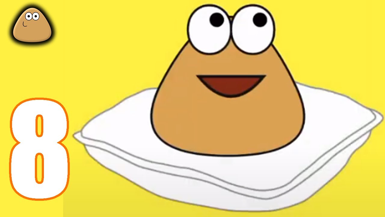 Pou - Gameplay Walkthrough Part 8 - (iOS, Android) - YouTube