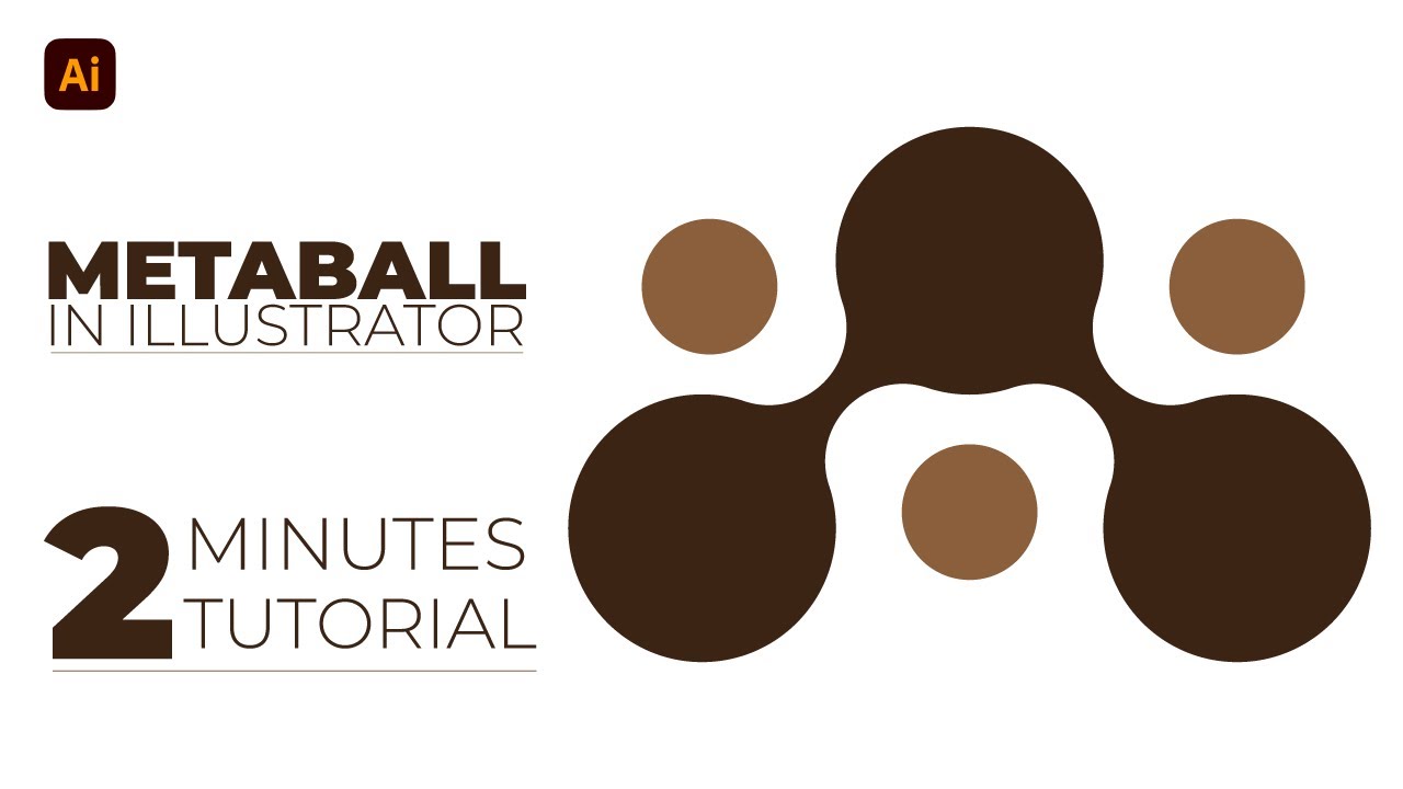 MetaBall in Adobe illustrator | Illustrator Effect - YouTube