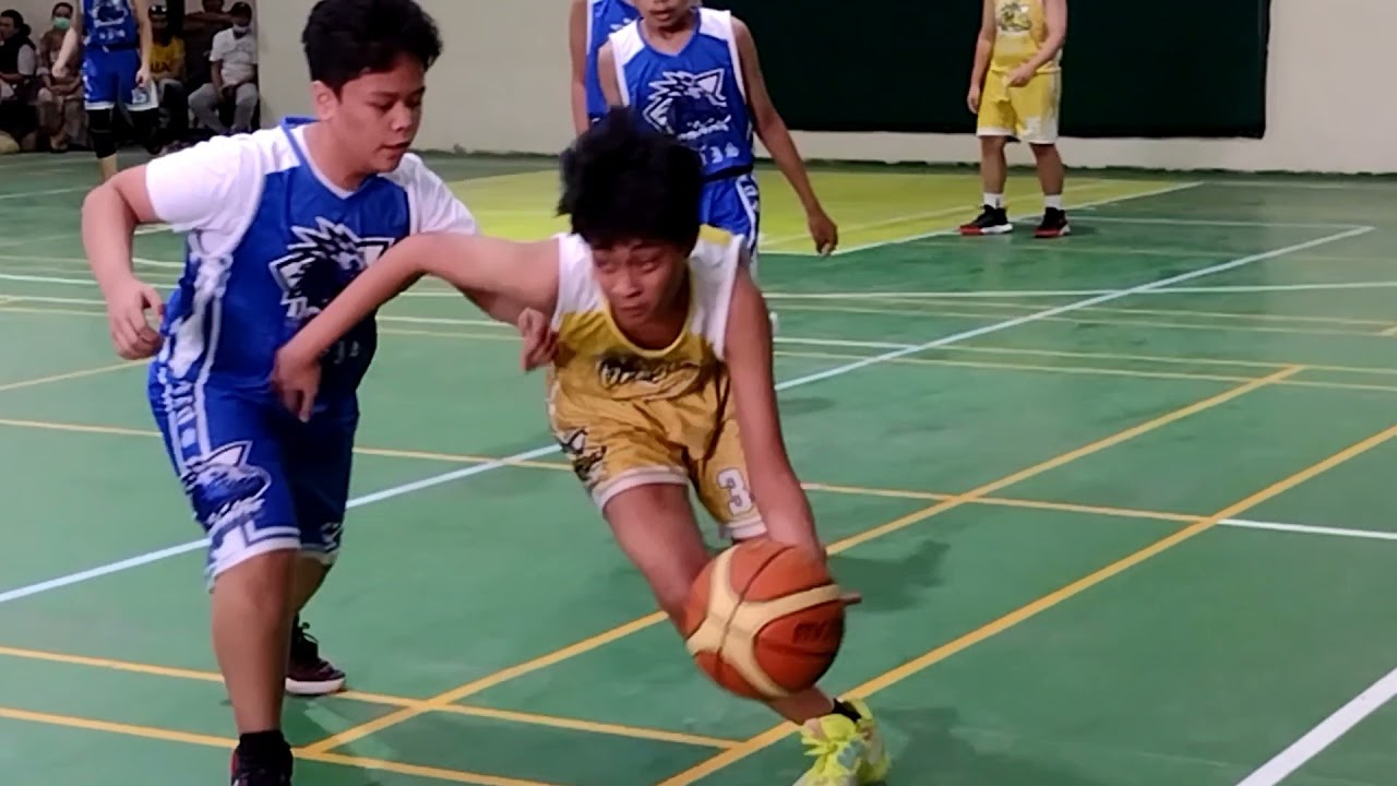 PDM TV SON PLAYING BASKETBALL.INTER COLOR BLUE VS YELLO TEAM 15 under ...