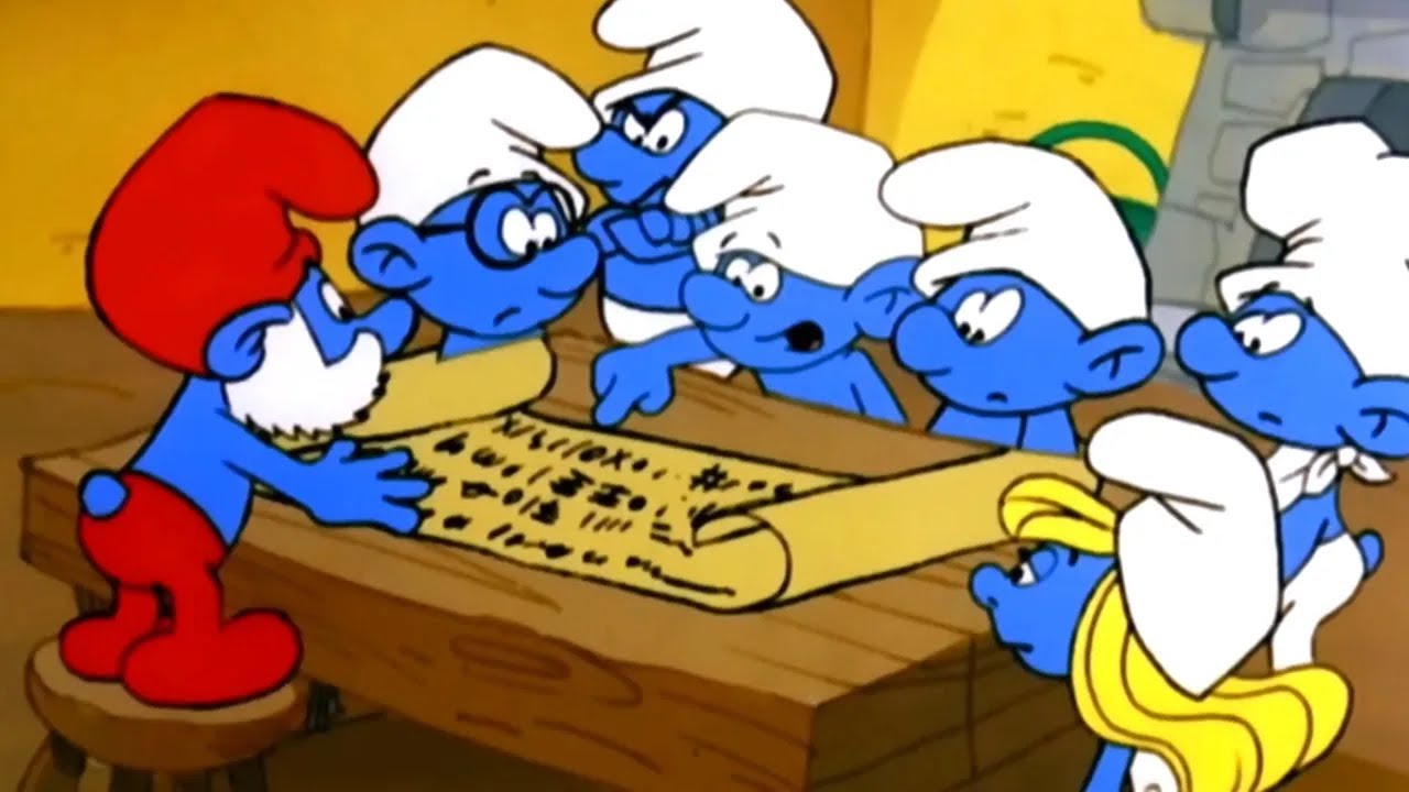 Děsivé kouzlo! Jak ho zrušíme? 🧙‍♀️ | Šmoulové | Kreslené filmy pro ...