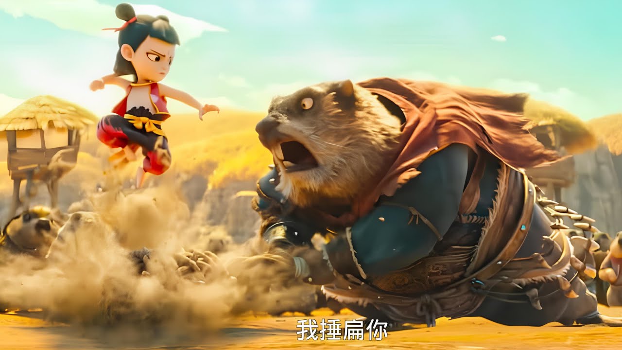 Ne Zha 2 (2025) | Nezha Vs Demon Bandit King Fight Scene Recap | Ao ...