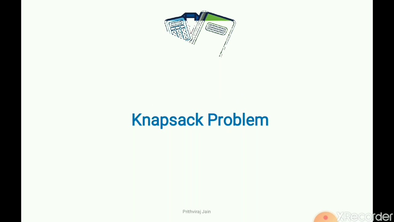 Knapsack problem - YouTube