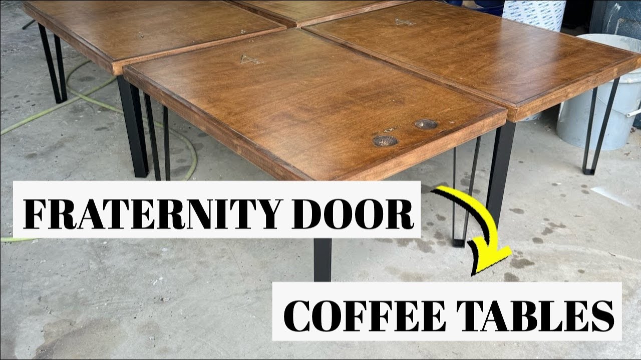 Repurposing Frat House Doors into Stunning Coffee Tables | Best ...