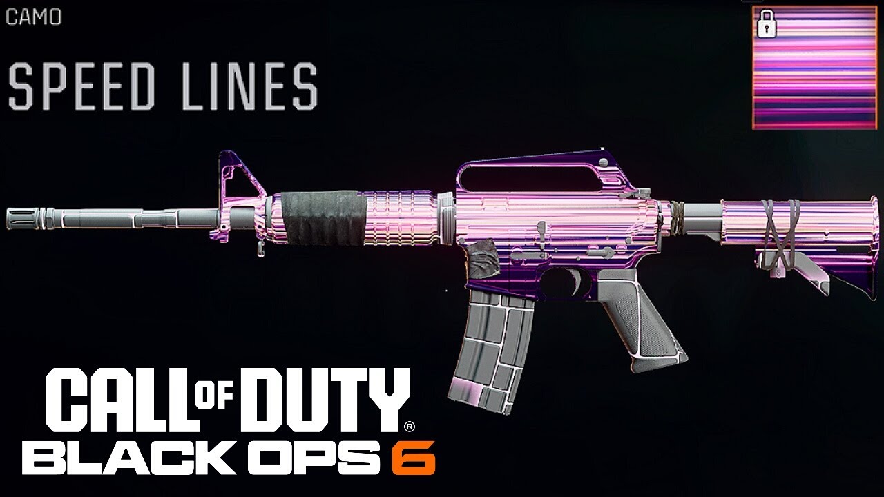 How To Unlock New Speed Lines Camo In Black Ops 6 & Warzone - YouTube