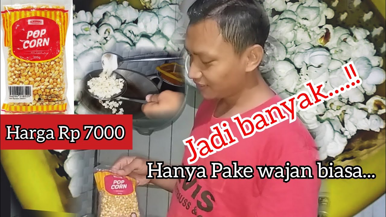 Cara masak Popcorn indomaret - YouTube