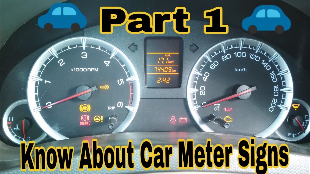 Know About Car Meter Signs ! About Car Meter All details . - YouTube