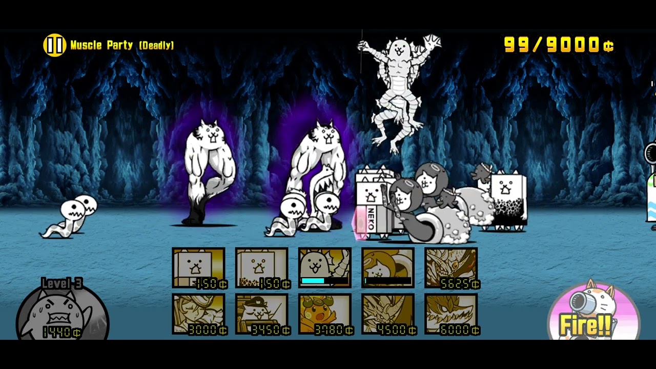 Battle Cats - True Form of Crazed Gross Cat. - YouTube